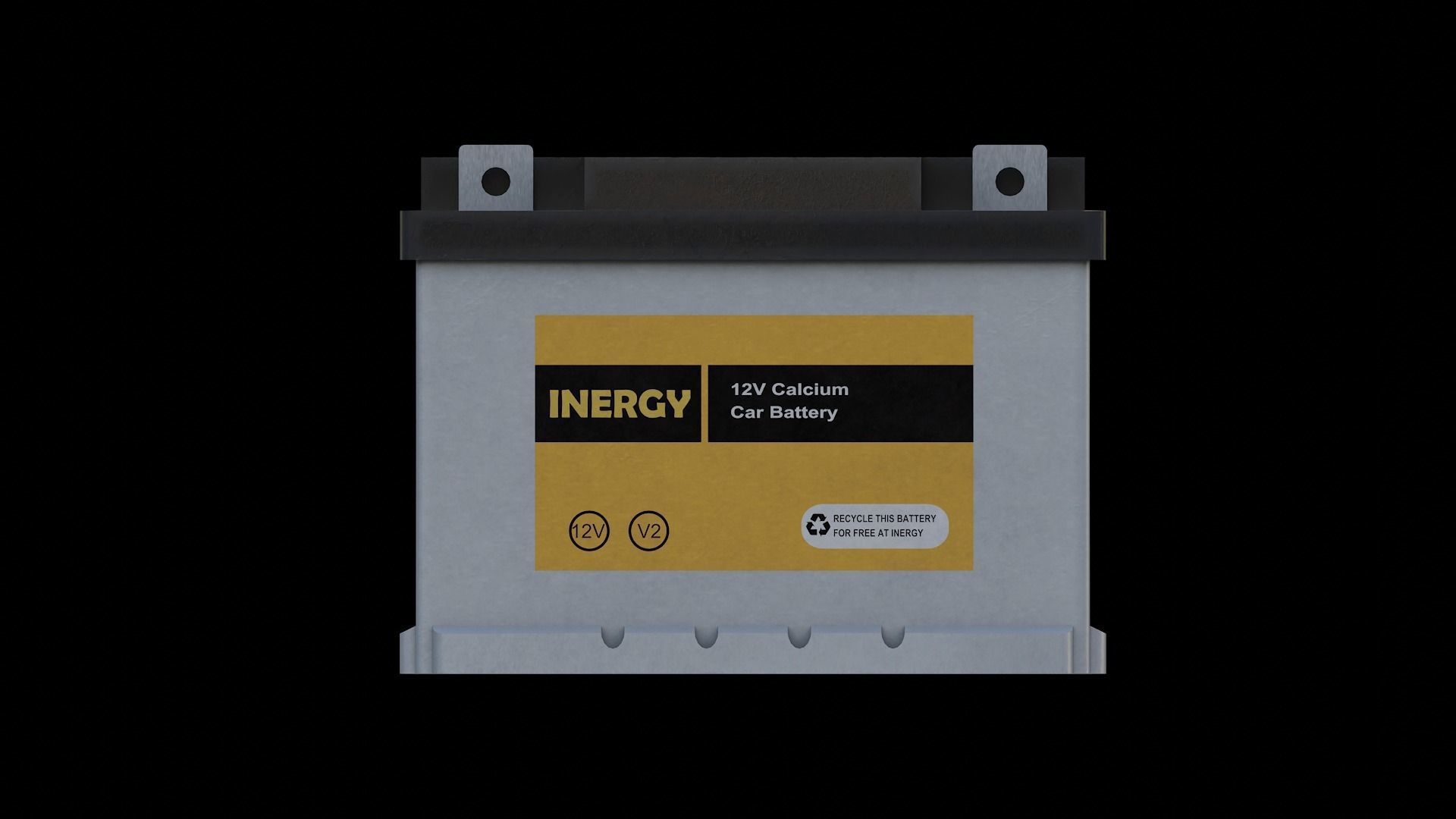 3D model Car Battery VR / AR / low-poly | CGTrader