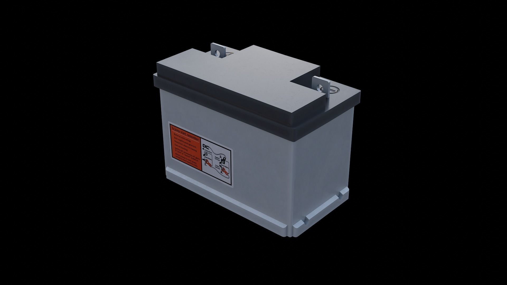 3D model Car Battery VR / AR / low-poly | CGTrader