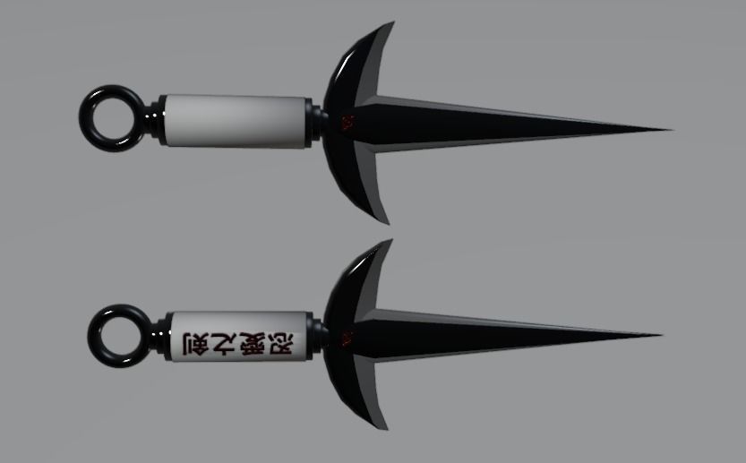 3D model Ninja kunai 3D Model - High Poly VR / AR / low-poly | CGTrader