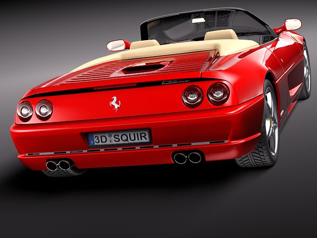 Ferrari F355 spider 1994-1999 3D Model 3D model | CGTrader