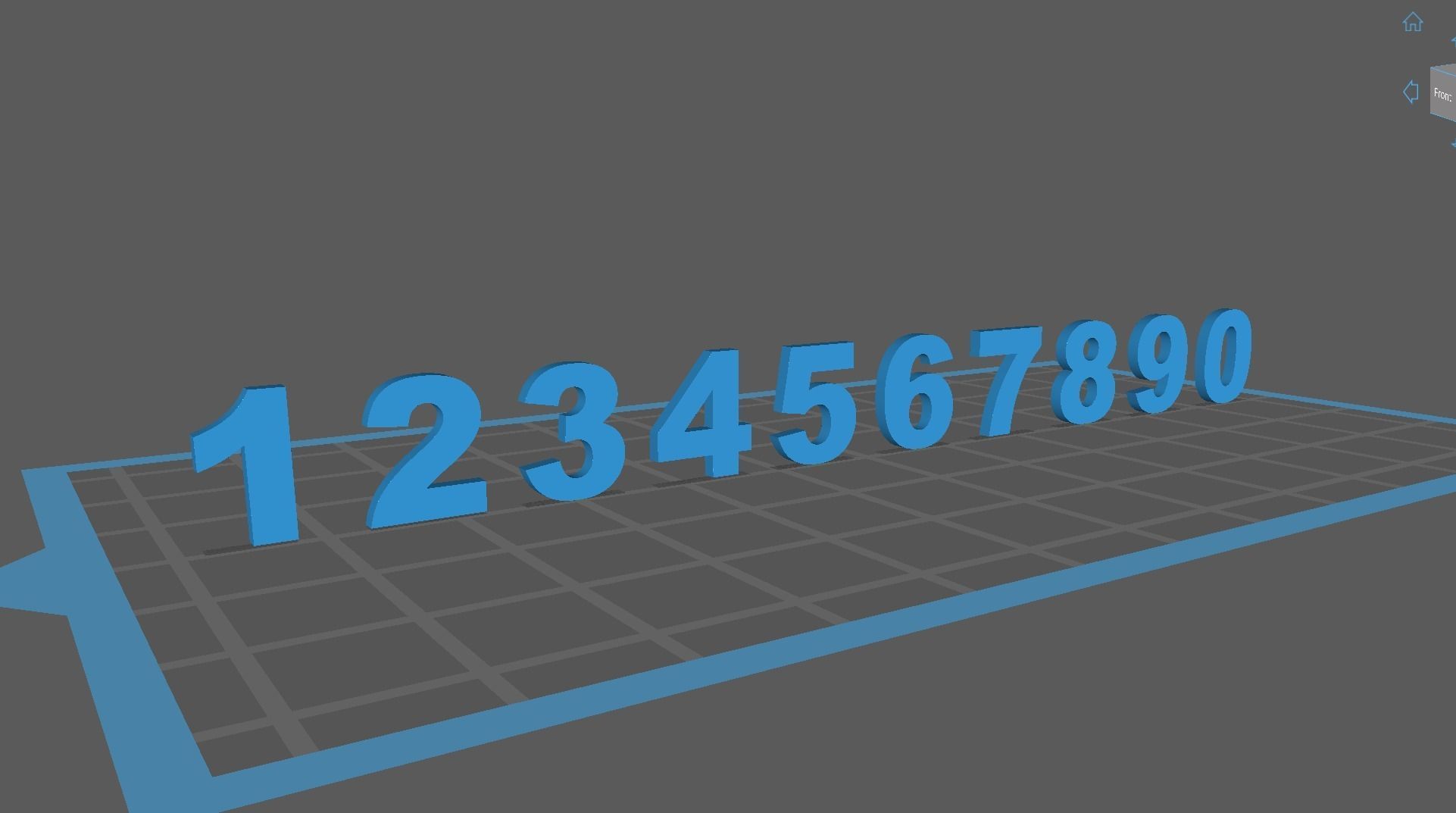 3D Print Numbers Models Smooth and Sharp 3D model 3D printable | CGTrader