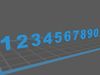 3D Print Numbers Models Smooth and Sharp 3D model 3D printable | CGTrader