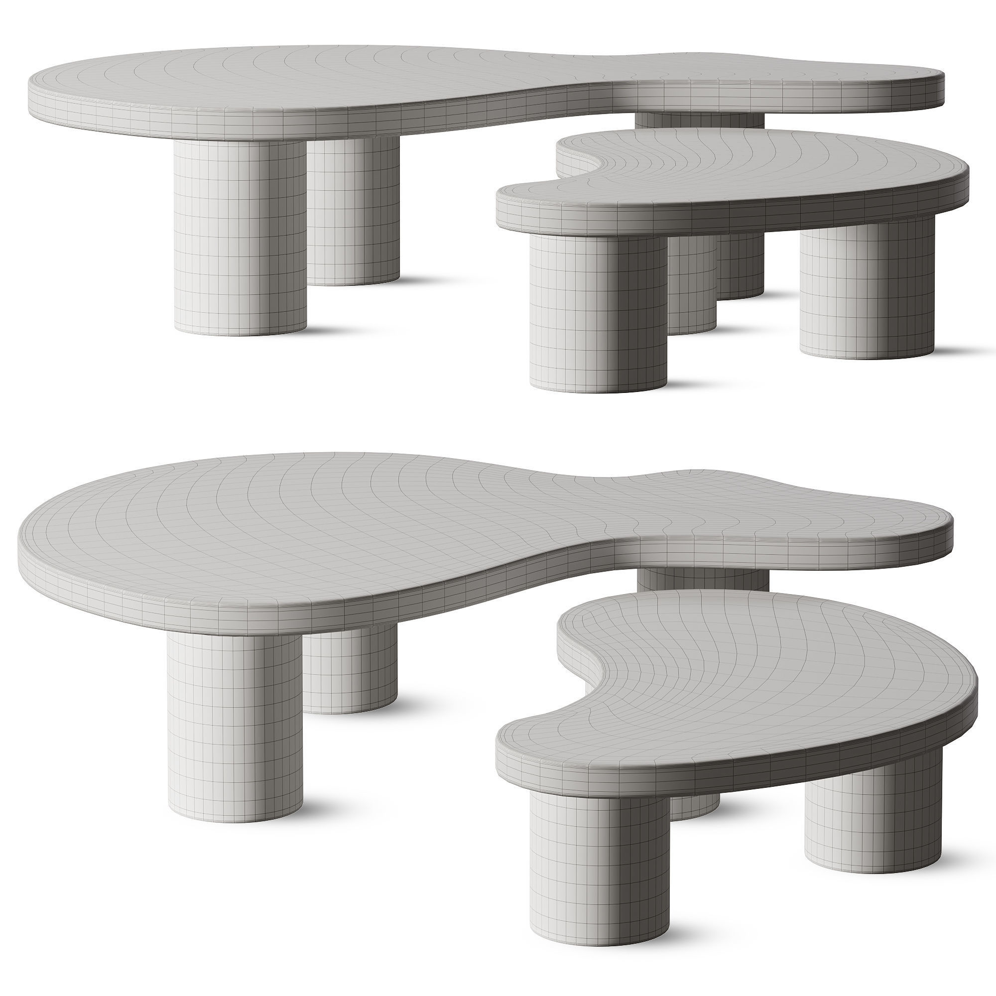 Luca Coffee Table 3D model | CGTrader