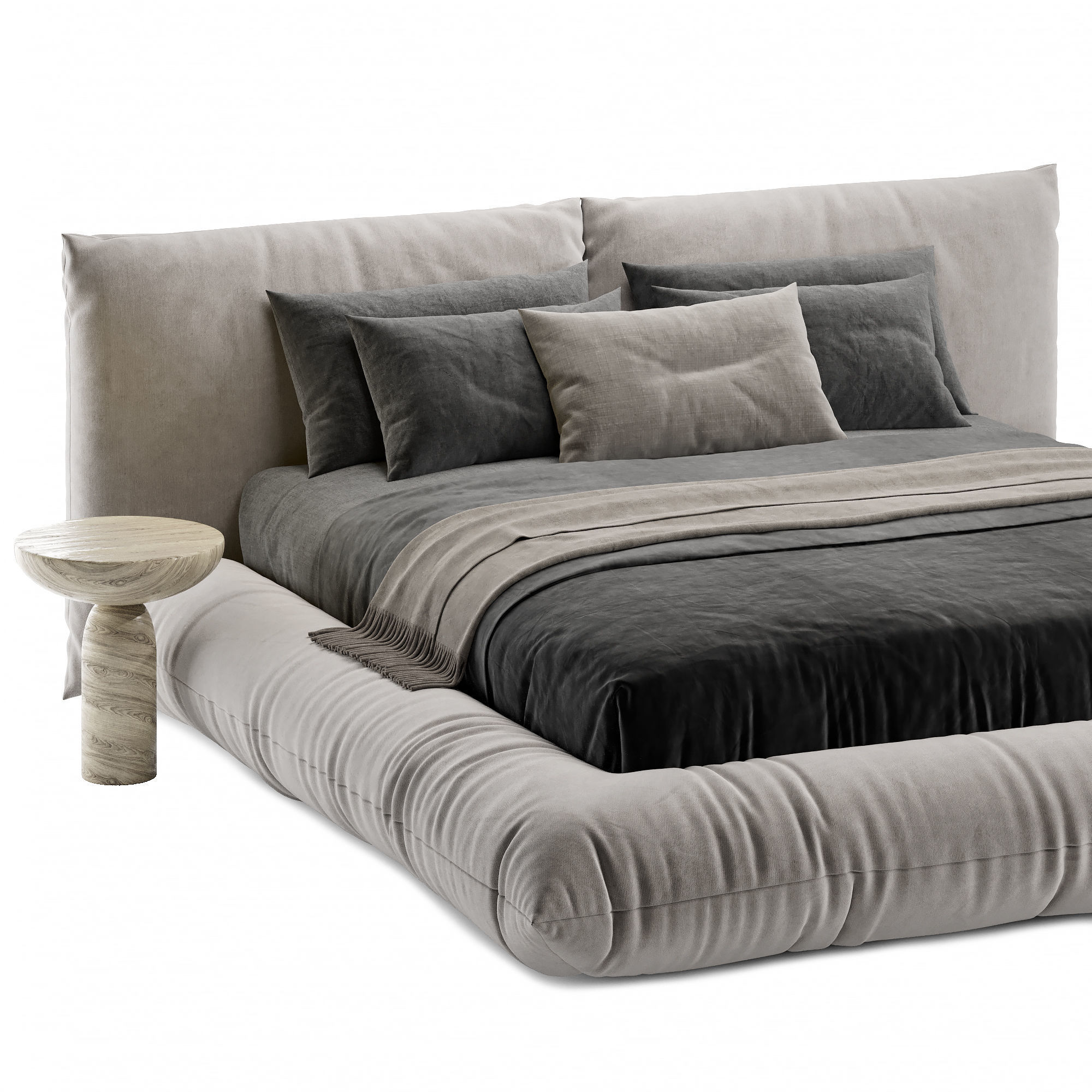 MOGG ALBA BED 3D model | CGTrader