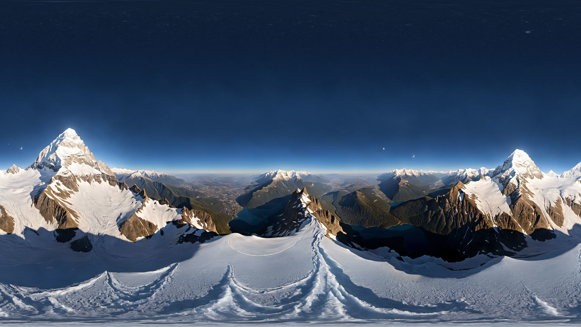 3D model HDRI Winter Nature Panoramas VR / AR / low-poly | CGTrader