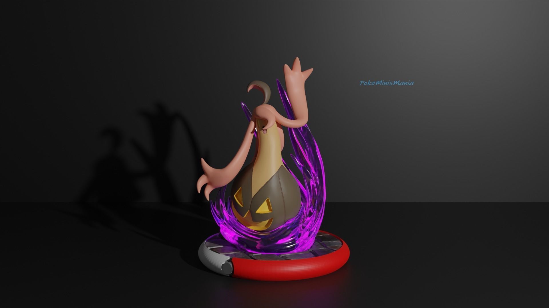 Gourgeist Presupported pokemon 3D print model 3D model 3D printable ...
