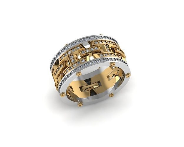 Rings 3D model 3D printable | CGTrader