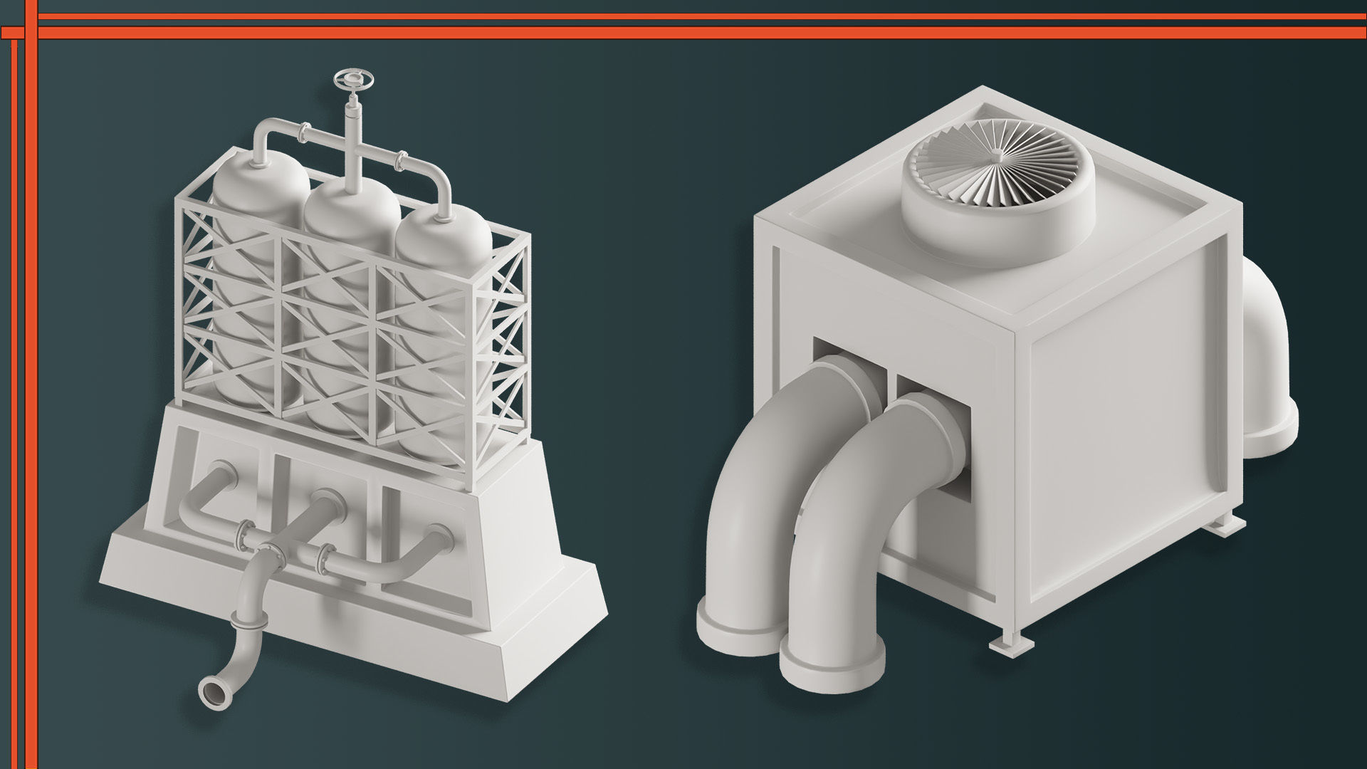 Factory Units-VOL04 3D model | CGTrader
