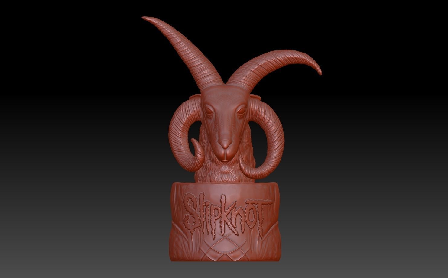 Figurine Slipknot - Goat 3D model 3D printable | CGTrader