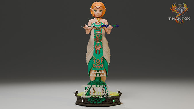Zelda TOTK 3D model 3D printable | CGTrader