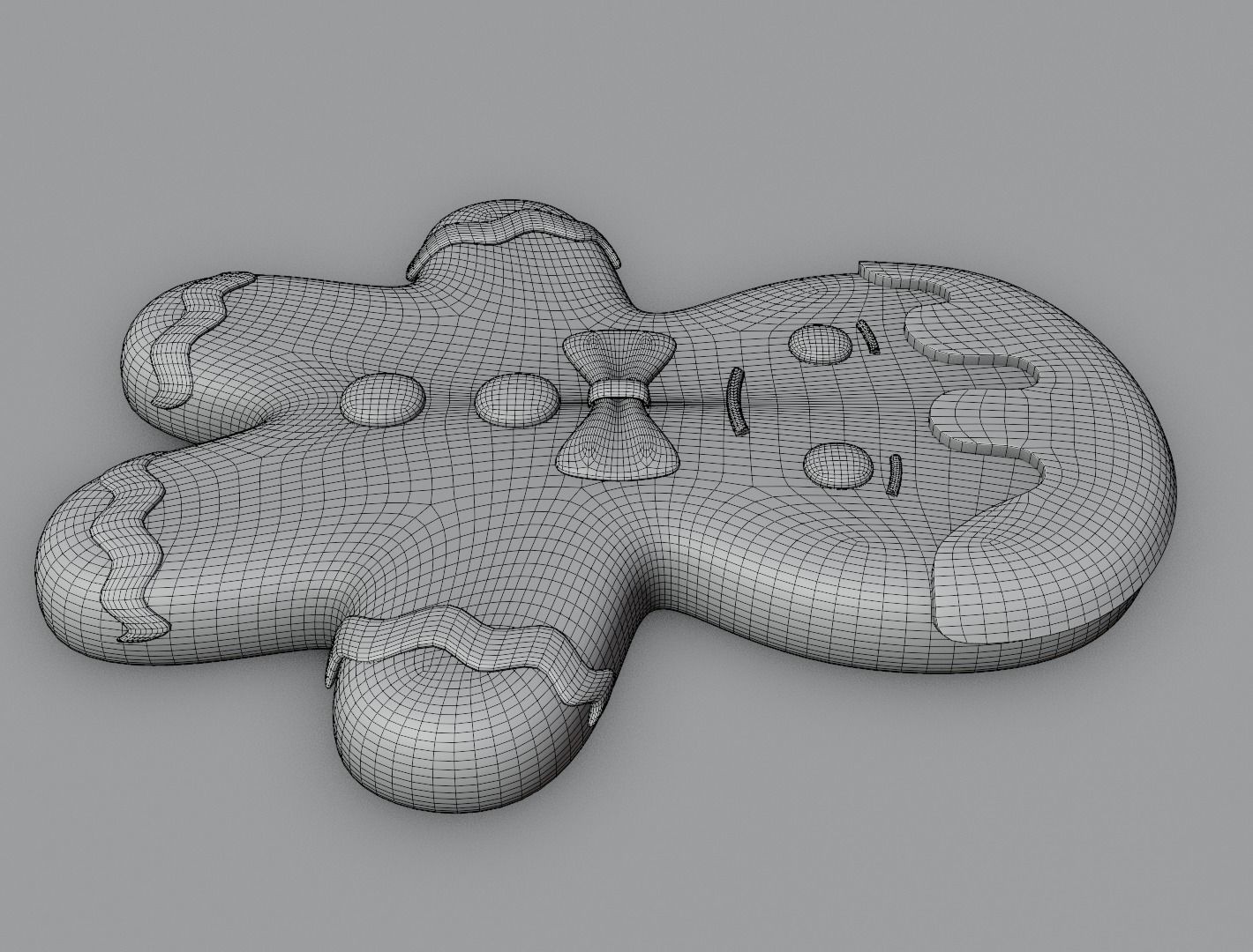 Gingerbread man 3D model for 3D print 3D model 3D printable | CGTrader