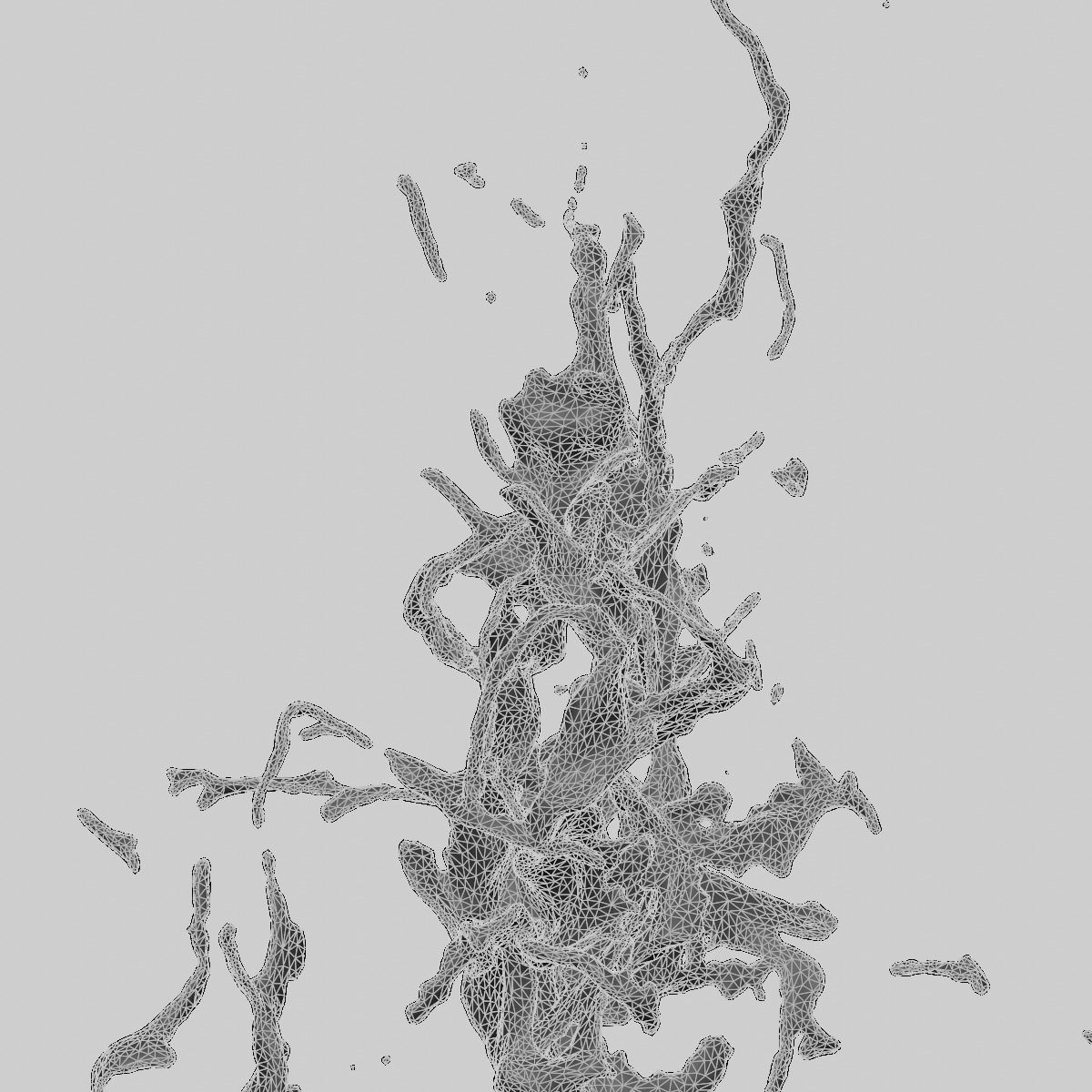 Animated Blood Splash SlowMo 13 vol 2 3D model animated | CGTrader