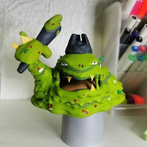 pokemon muk azteca molcajete 3D model 3D printable | CGTrader