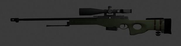 3D model Custom awp with attachments VR / AR / low-poly | CGTrader