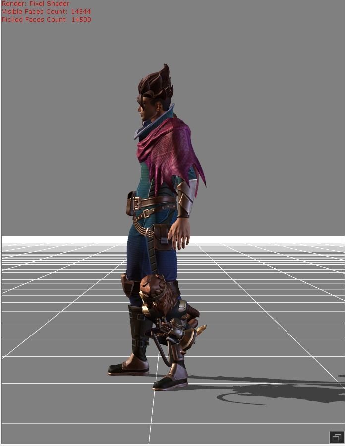 3D model Claude Master Thief VR / AR / low-poly | CGTrader