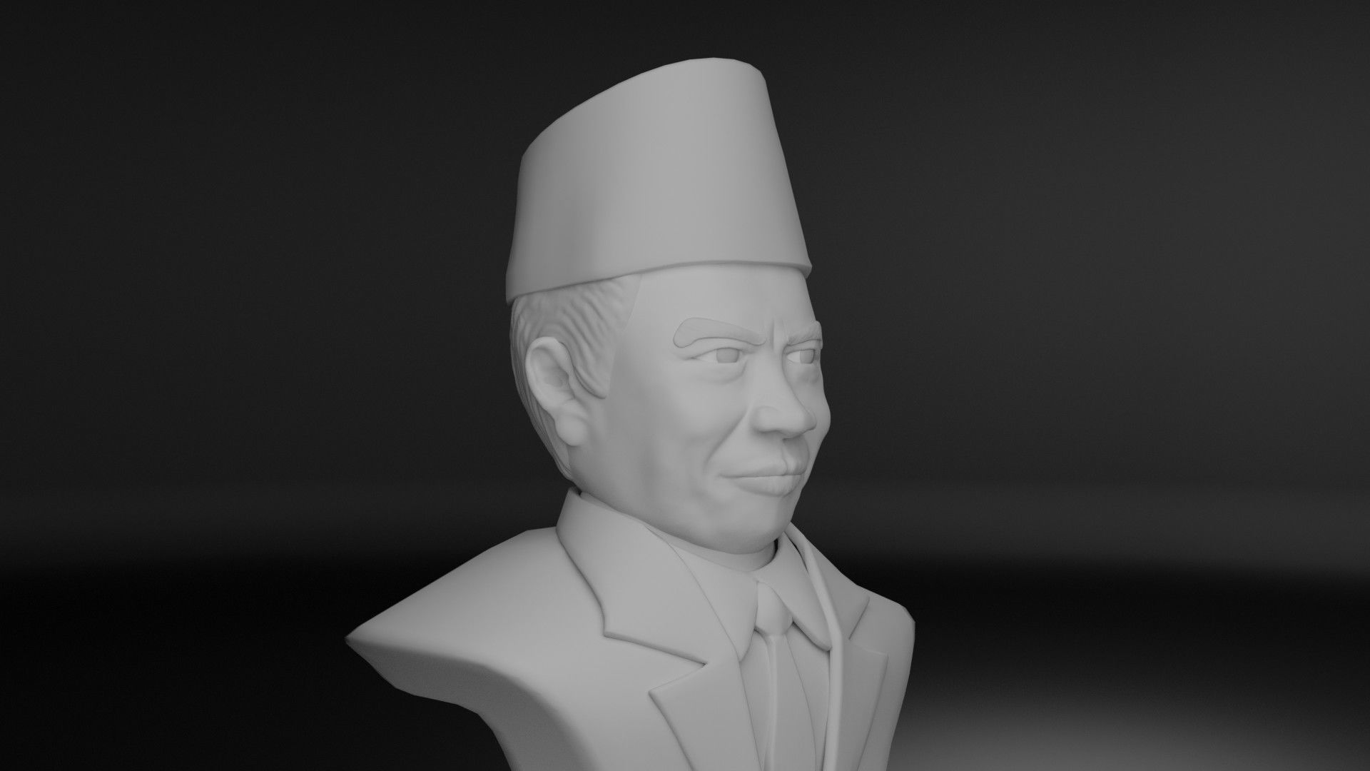 Mohammad Yamin 3D model | CGTrader