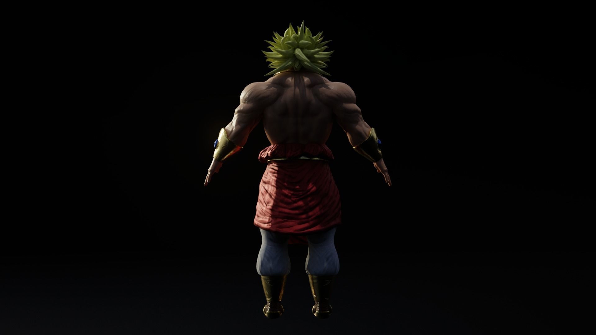 3D model Broly VR / AR / low-poly | CGTrader