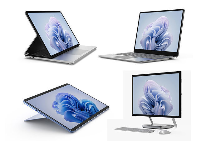 Microsoft 2023 Surface products Collection Bundl | CGTrader