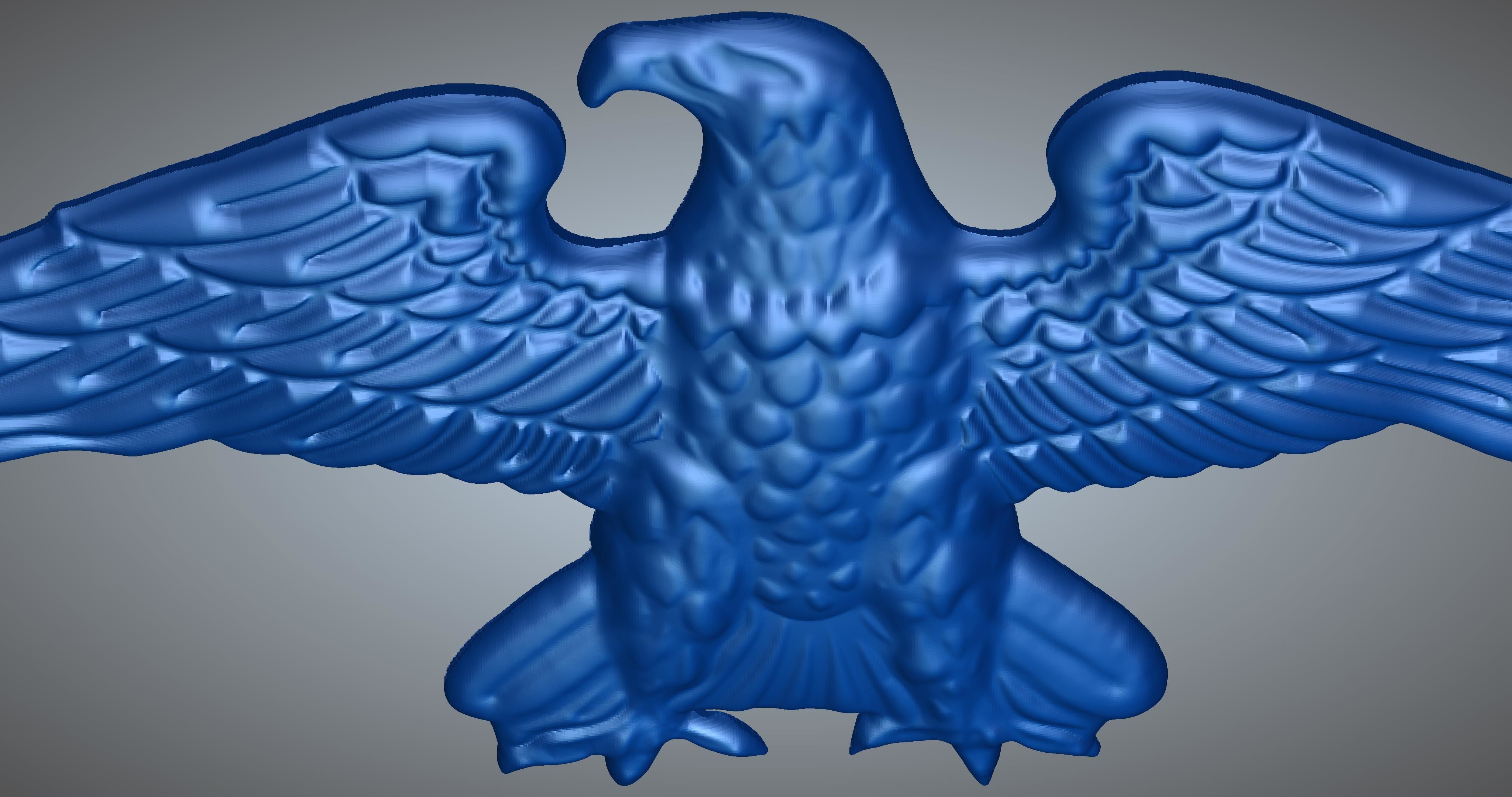 Eagle Figure 3D model 3D printable | CGTrader