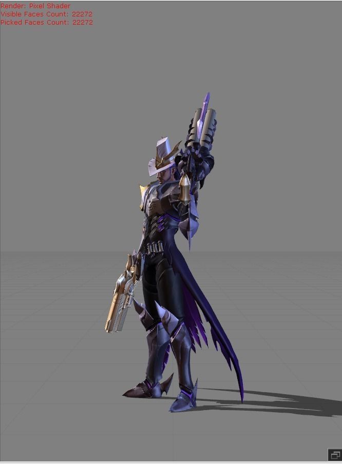 3D model Clint Shadow Omen VR / AR / low-poly | CGTrader