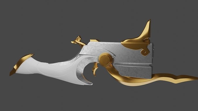 Jhins Gun from League of Legends 3D model 3D printable | CGTrader