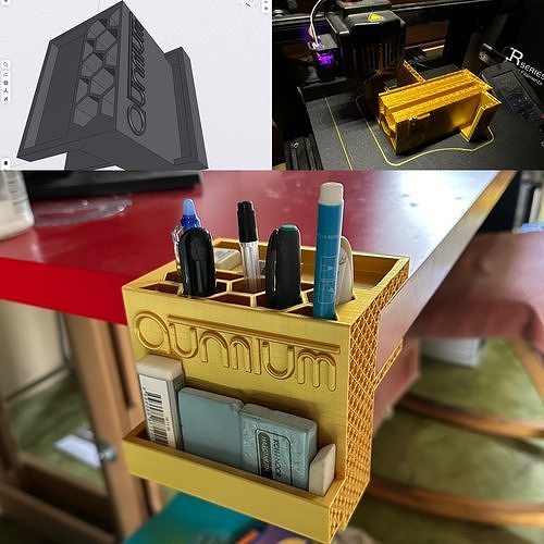 Pen Holder free 3D model 3D printable | CGTrader