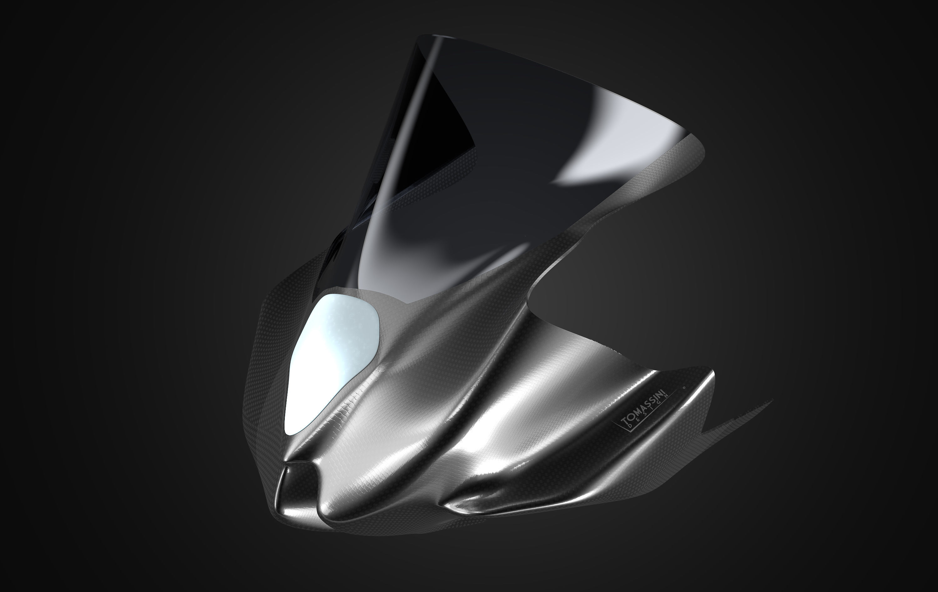 Sportbike Front Fairing Concept Step File Class A surfacing 3D model | CGTrader