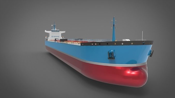 Shipping tanker 3D model | CGTrader