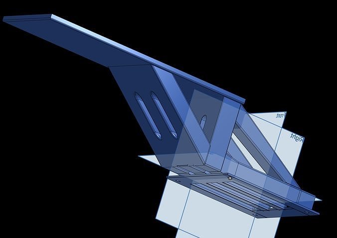 GPU fan duct with blower pipes 3D model 3D printable | CGTrader