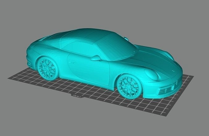 Porsche 911 Carrera S 3D model 3D printable | CGTrader