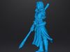 FEMALE ELF HEALER MAGE MINIATURE MODEL FOR FANTASY GAMES DND RPG 3D ...