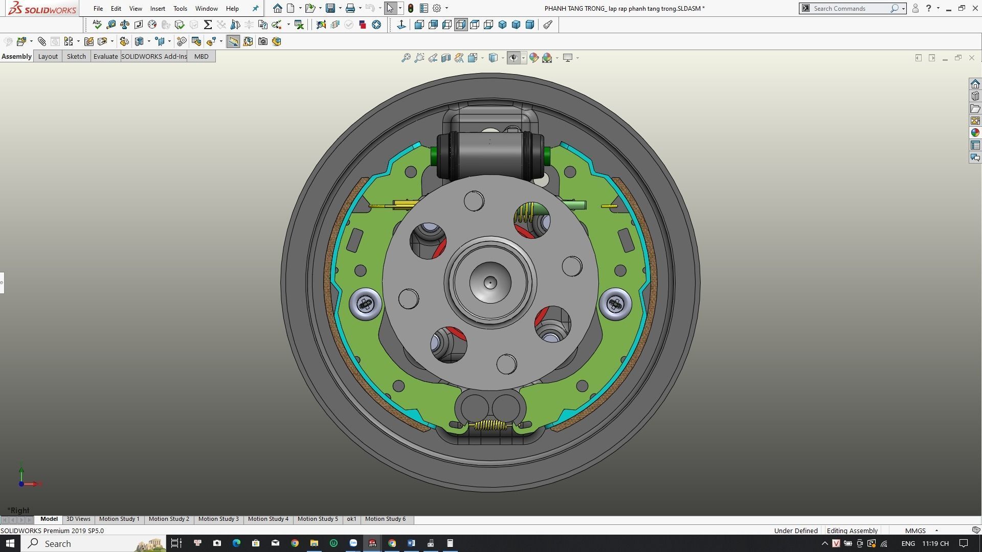 Drum Brake Toyota 3D model | CGTrader