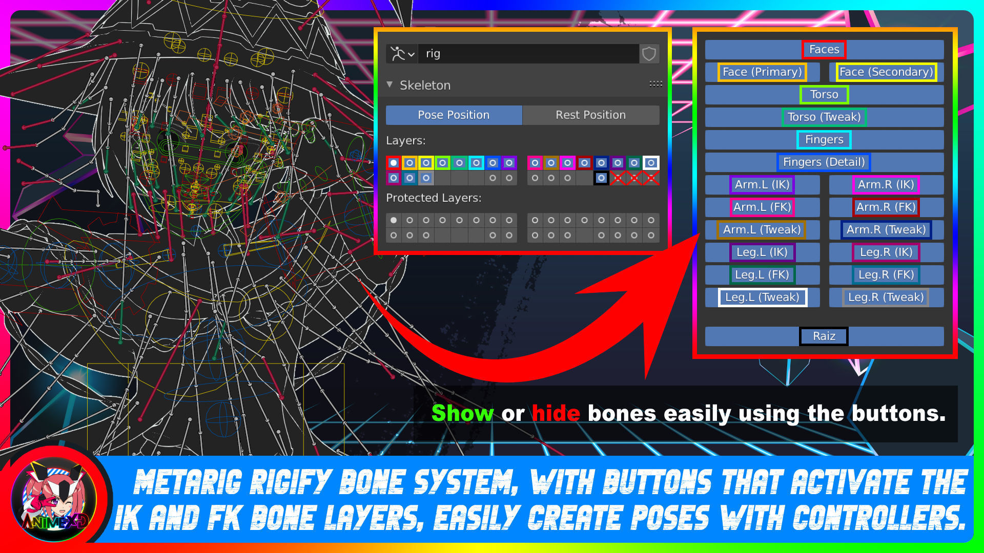 Pack Megumin - Konosuba - 3D Model Blender 3D model rigged | CGTrader