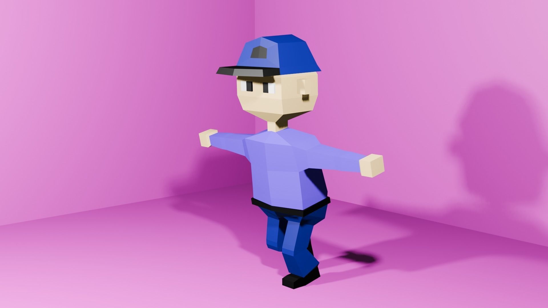 3D model Low poly Character Model VR / AR / low-poly | CGTrader