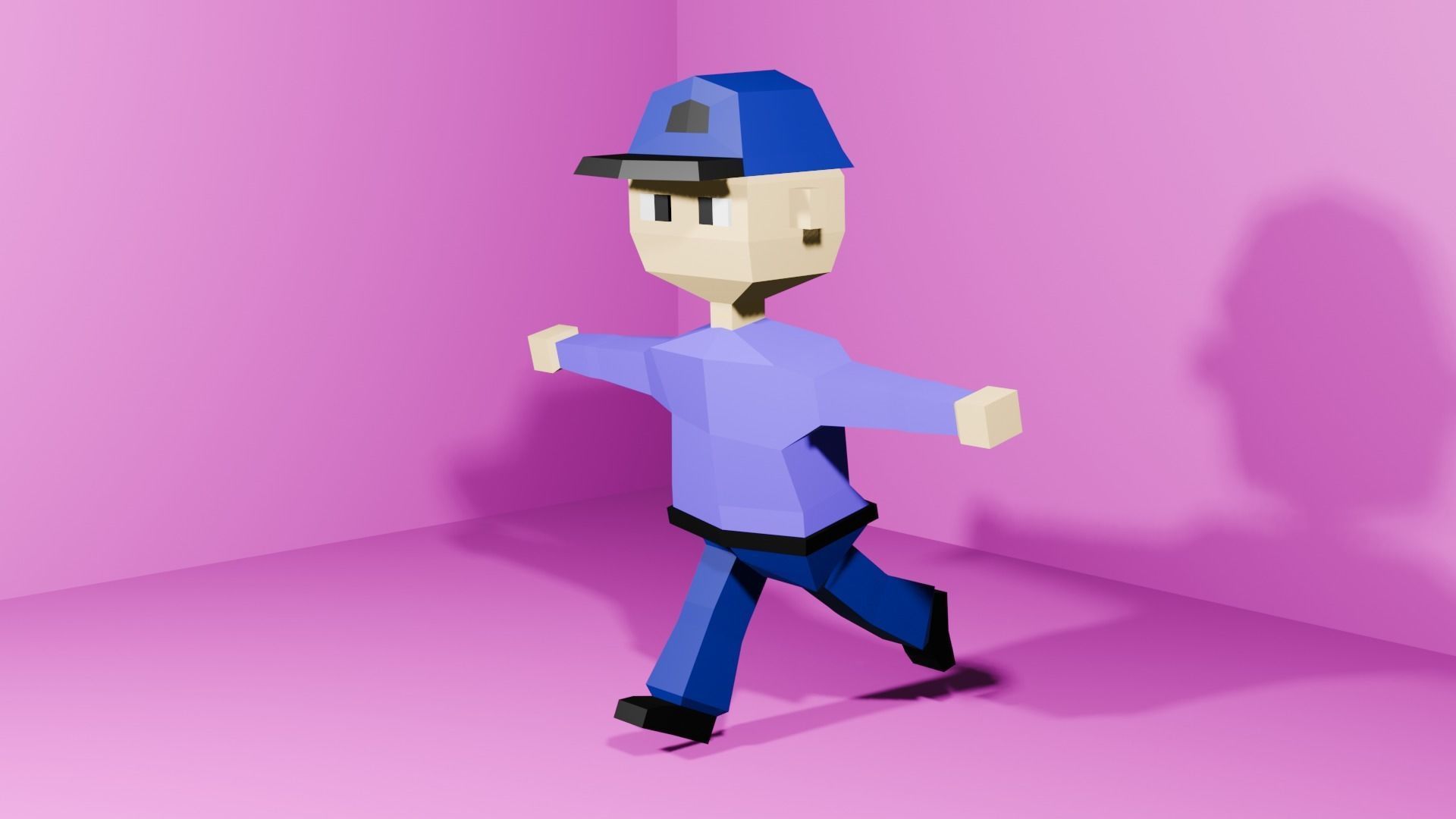 3D model Low poly Character Model VR / AR / low-poly | CGTrader