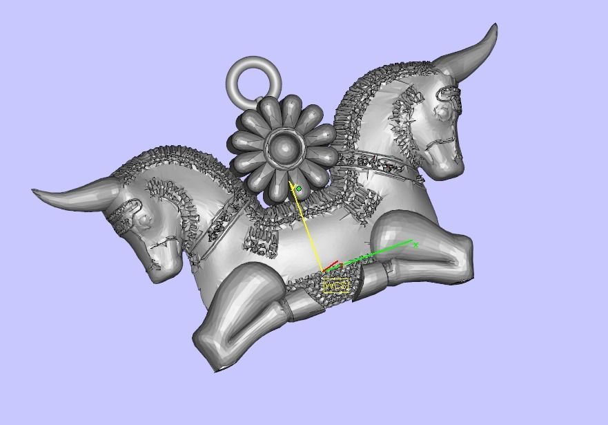 Ancient Persian Bull Capital 3D model 3D printable | CGTrader