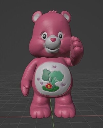 care bears 9 3D model 3D printable | CGTrader