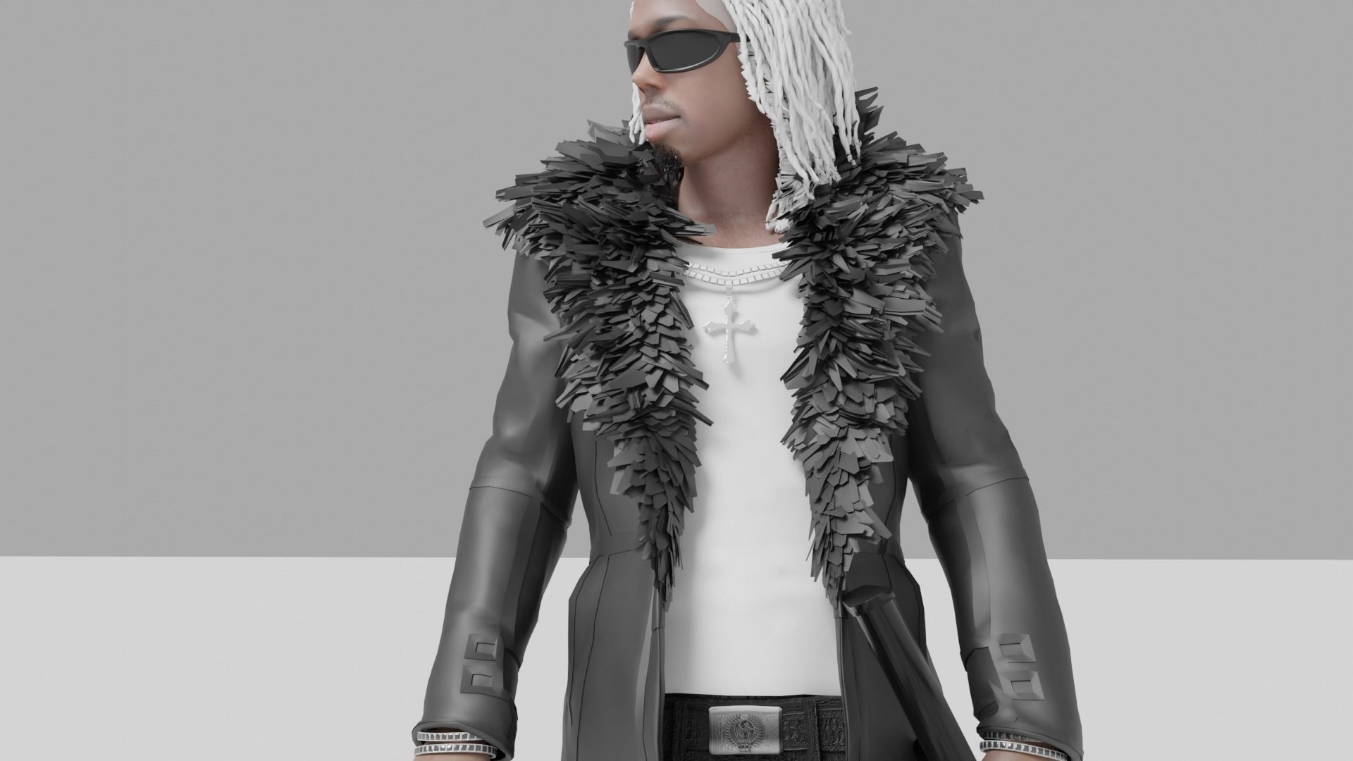 Destroy Lonely 3D Model 3D model animated rigged | CGTrader