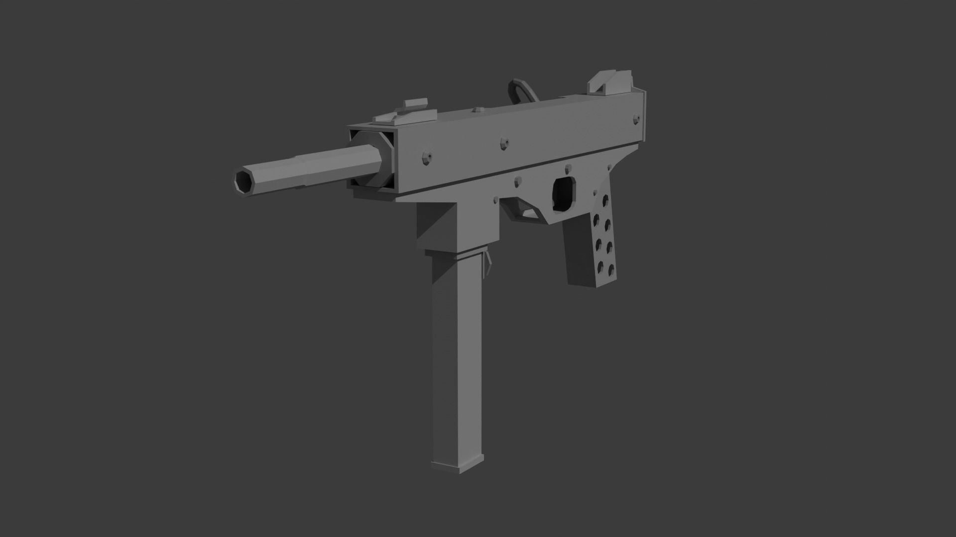 3D model Luty submachine gun VR / AR / low-poly | CGTrader