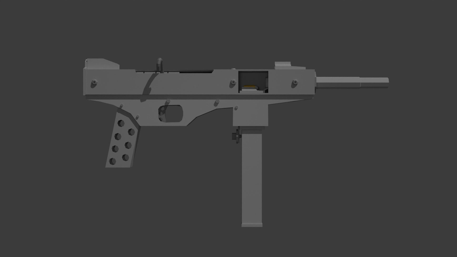 3D model Luty submachine gun VR / AR / low-poly | CGTrader