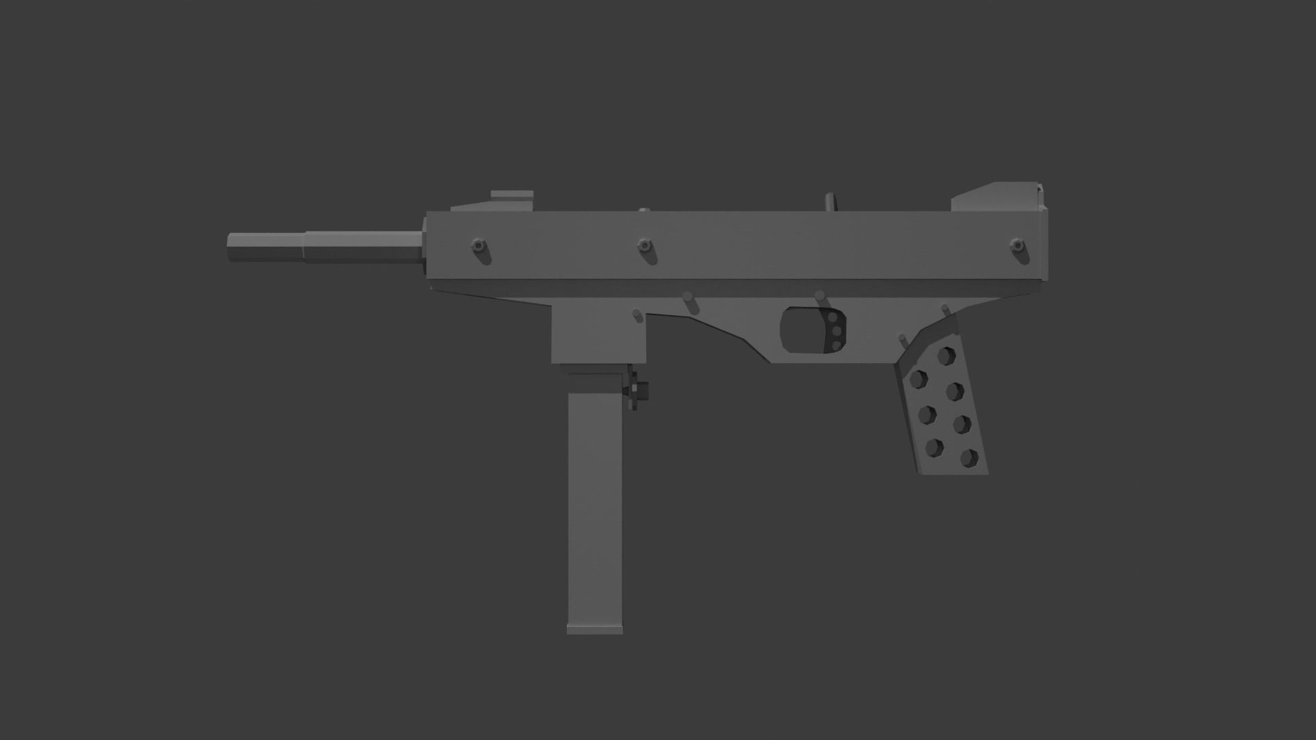 3D model Luty submachine gun VR / AR / low-poly | CGTrader