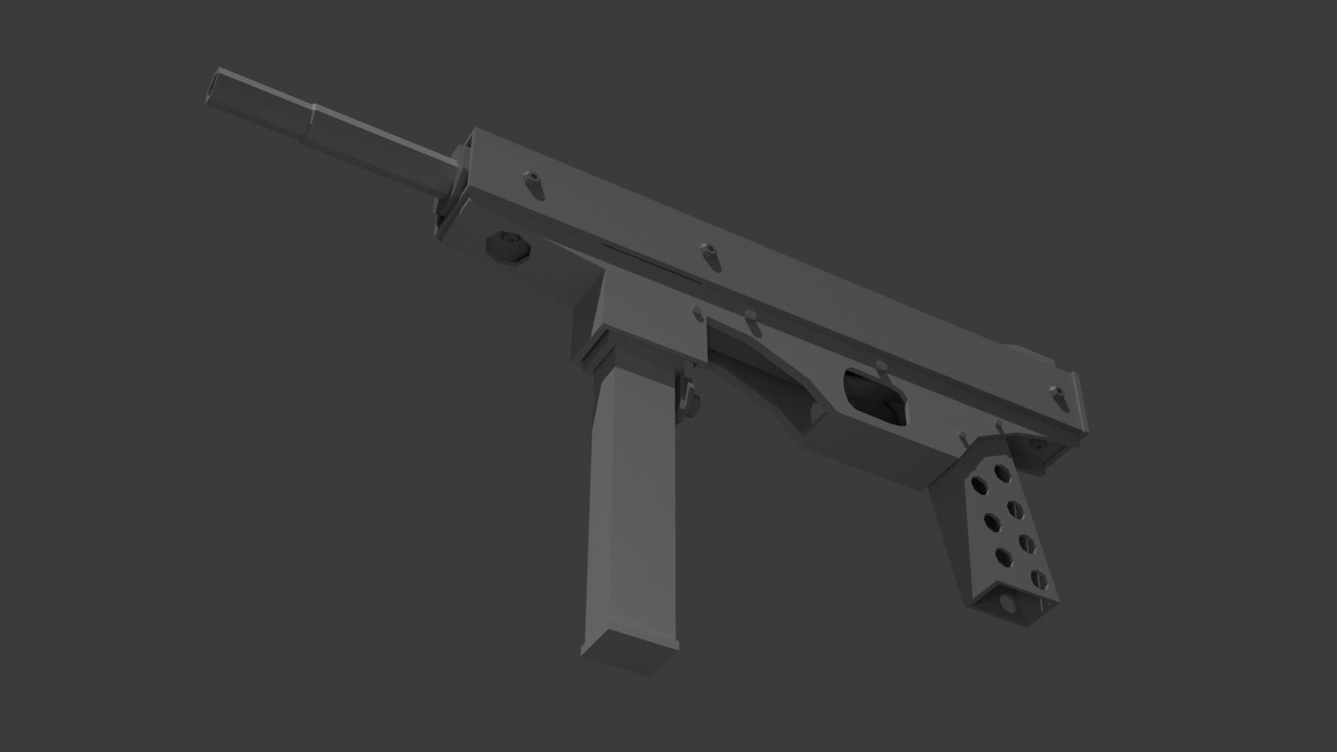 3D model Luty submachine gun VR / AR / low-poly | CGTrader