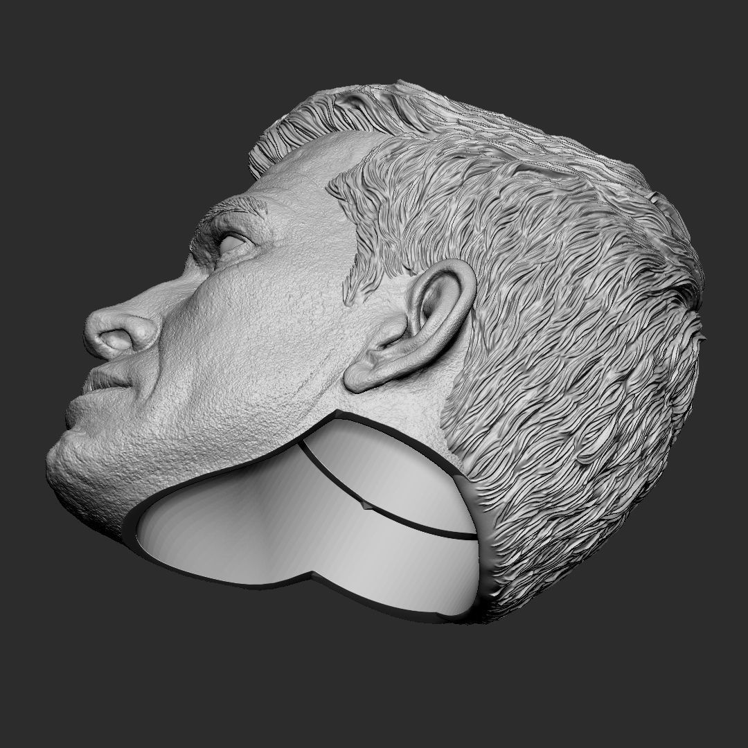 Sandman - Spiderman 3 head 3D model 3D printable | CGTrader