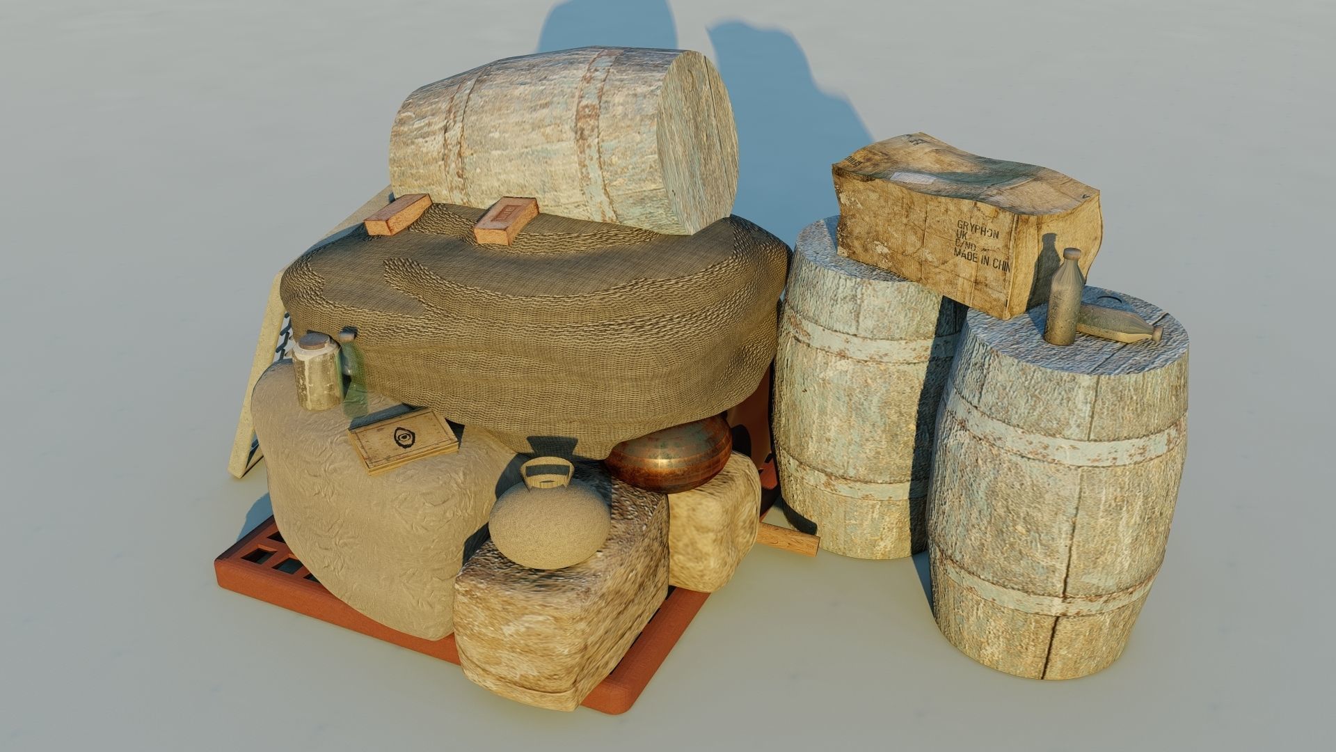 3D model Game Assets VR / AR / low-poly | CGTrader