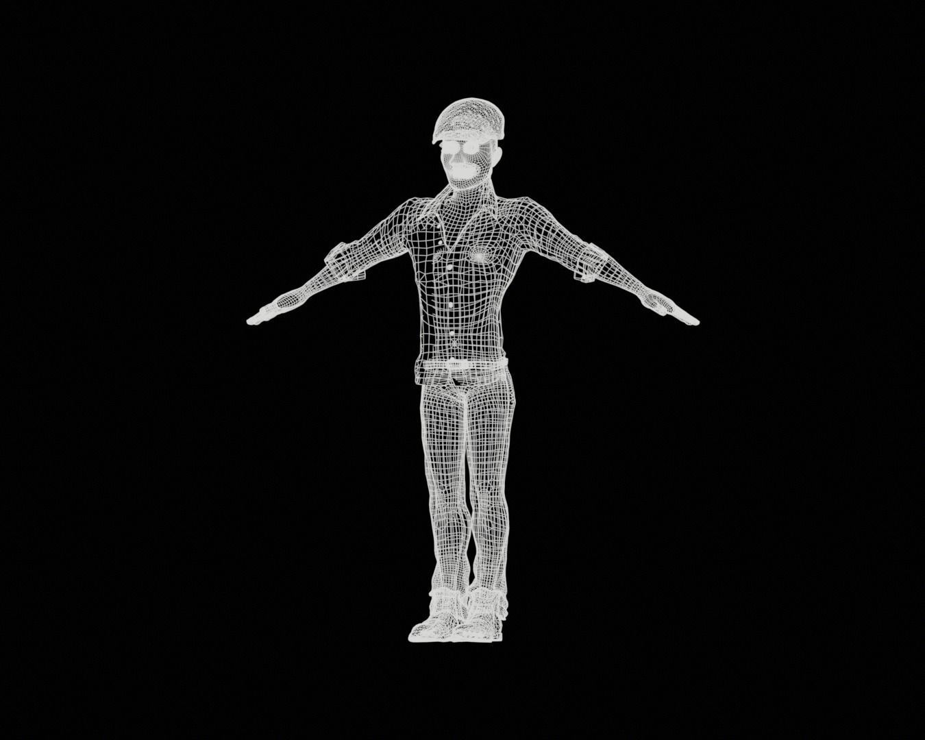 3D model cartoon rigged boy VR / AR / low-poly | CGTrader