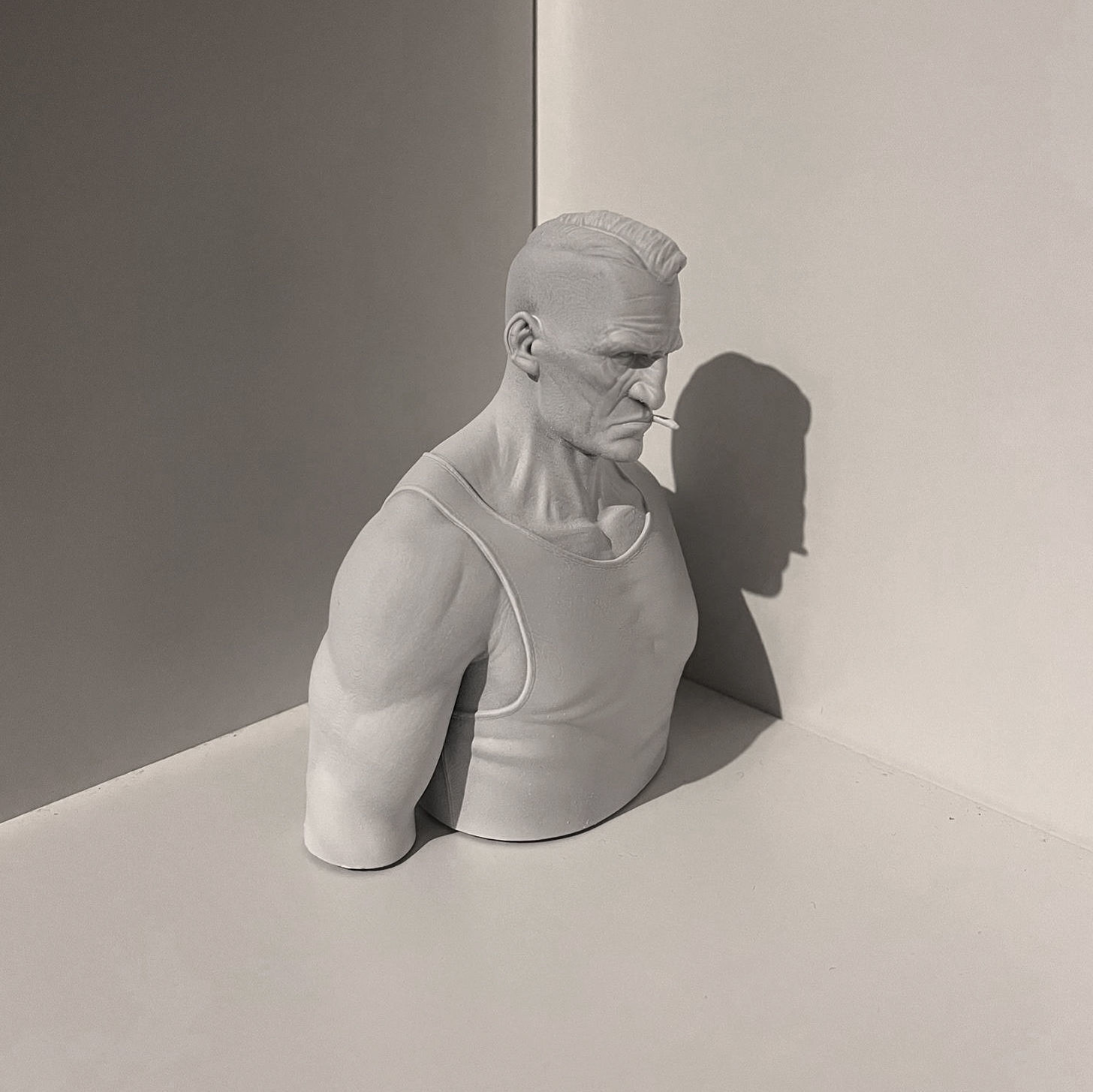 Dishonored Fan Art -Stylized Bust 3D model 3D printable | CGTrader