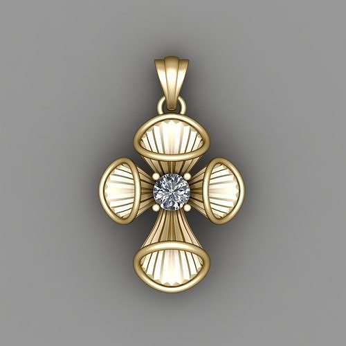 The Most Antique And Beautiful Christian Cross 3D Print Model 3D model ...