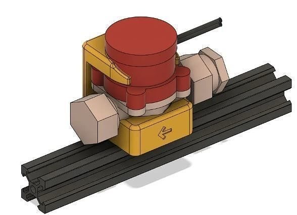 Water Flow Switch Sensor Mount free 3D model 3D printable | CGTrader