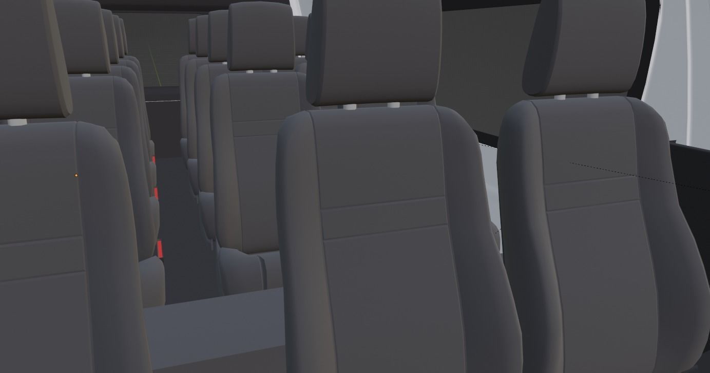 2012 Toyota HiAce Commuter Mk5 - H200 free 3D model | CGTrader