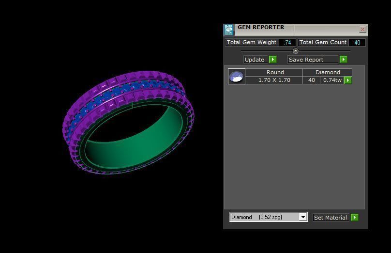 Rings 3D model 3D printable | CGTrader